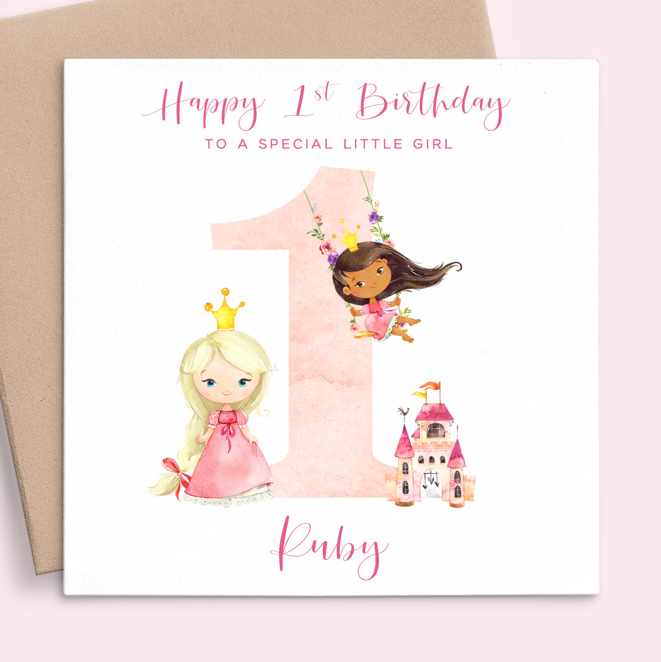 Daughter 1st Birthday Card – Paper Amor